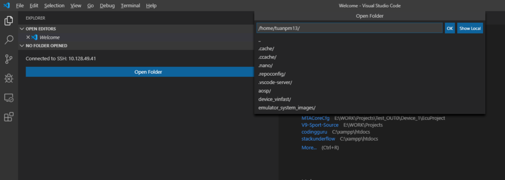 Remote development trên Visual Code (VS Code) | CppDeveloper